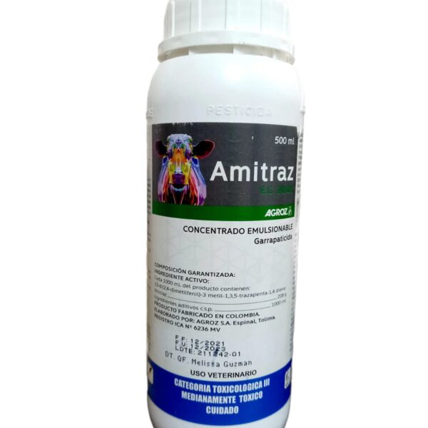 AMITRAZ 20,8% X 500 ML AGROZ – Almacen Tierras y Ganado