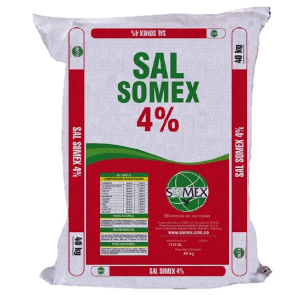 SAL SOMEX 4% X 50 KL – Almacen Tierras y Ganado